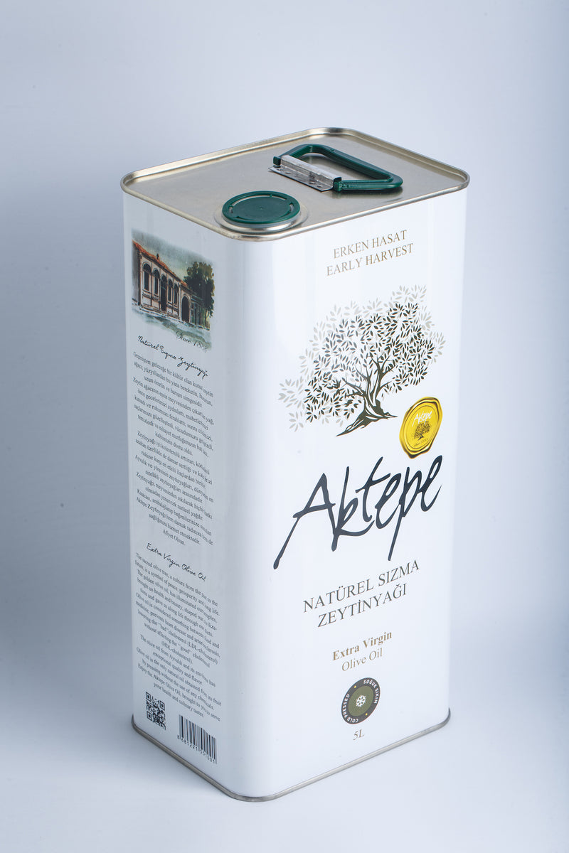 AKTEPE EARLY HARVEST 5L UNFILTERED Extra Virgin Olive Oil – Aktepe-eu